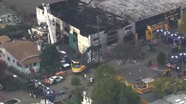 Investigators In California Warehouse Fire Eye An Electrical Cause Of