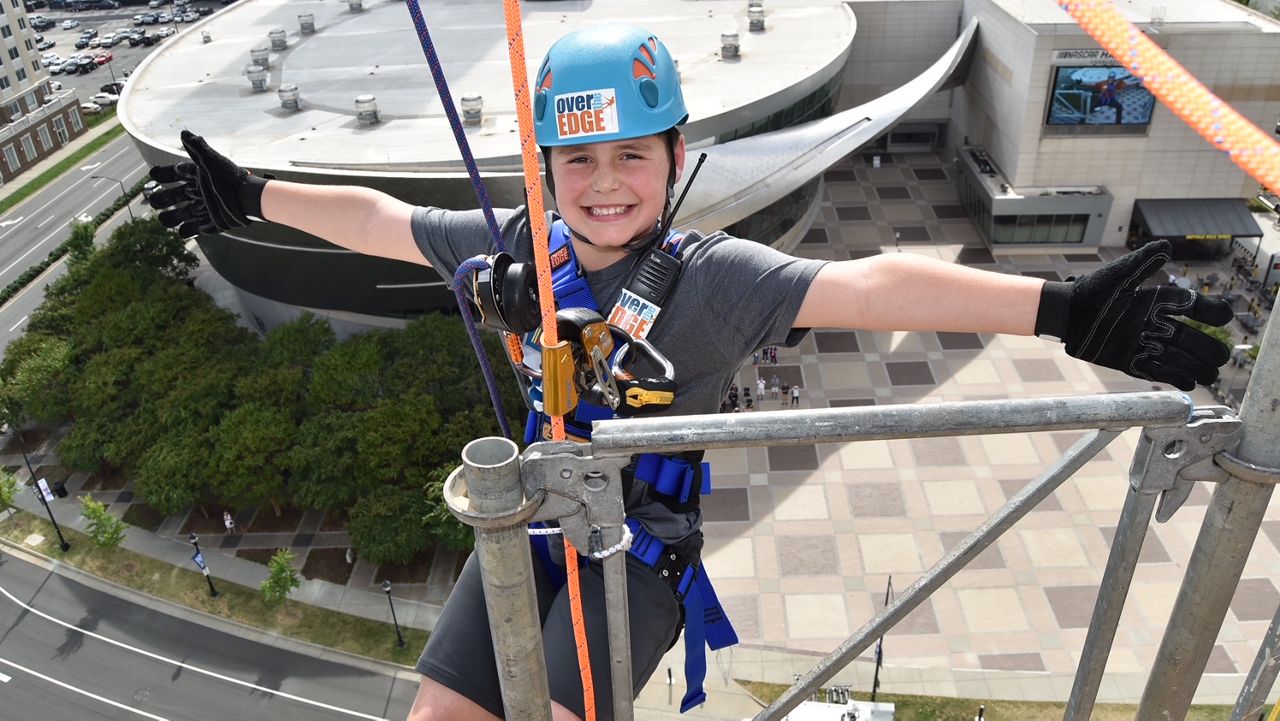 10-year-old raises more than $1,000 for Over the Edge