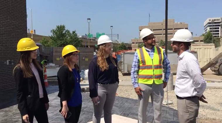 Hotel construction continues for the DNC in 2020