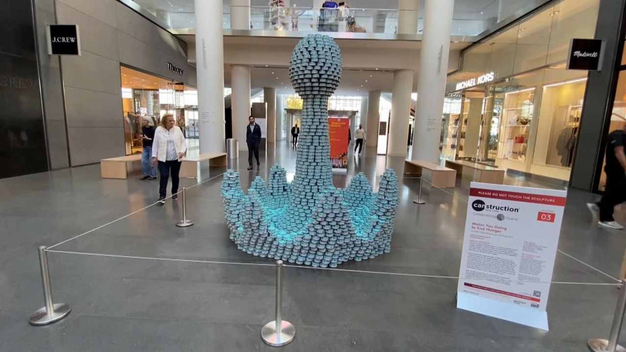 'Canstruction' celebrates 30 years of feeding the hungry