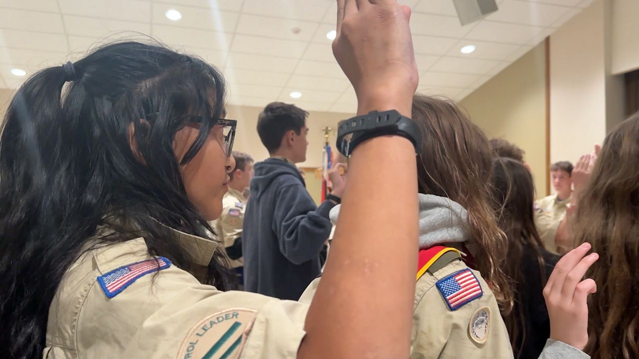 Local Boy Scout troop sees girls rise to prominence