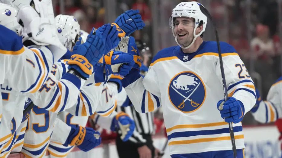 Sabres withstand Red Wings’ rally, win 5-4 in shootout