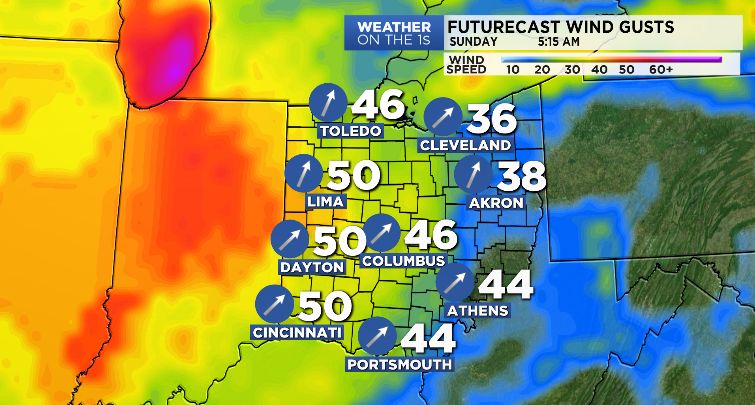 Dry Friday then Rainy & Windy Weekend