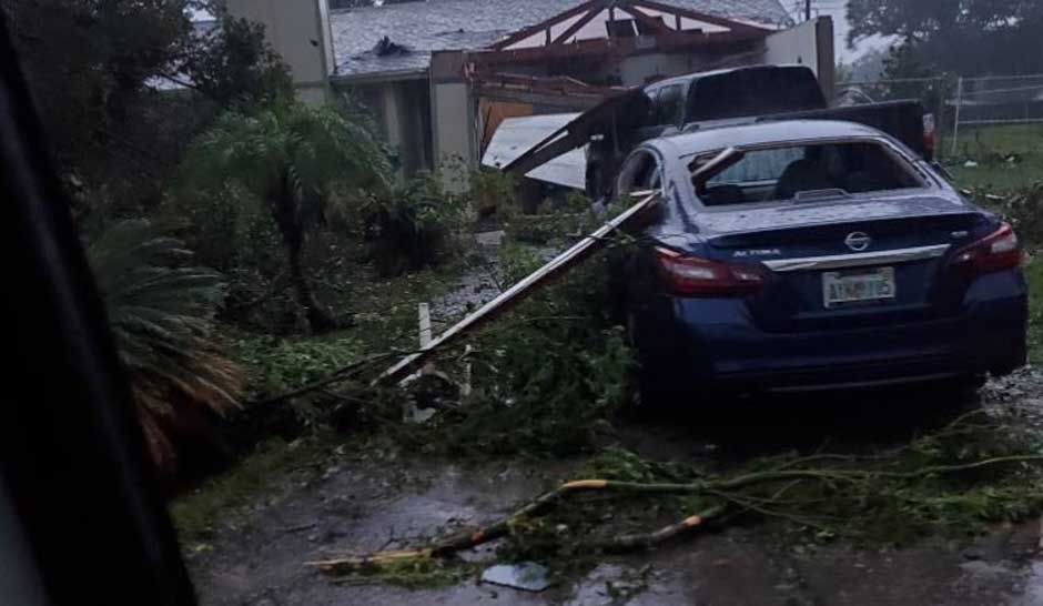 Officials: EF-2 Tornado Touched Down in Polk County