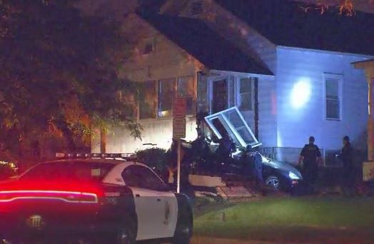 Woman Charged With DWI After Driving Into House
