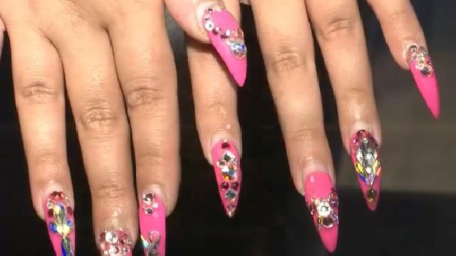 Bronx 'Queen of Bling' nails it with star customer Cardi B