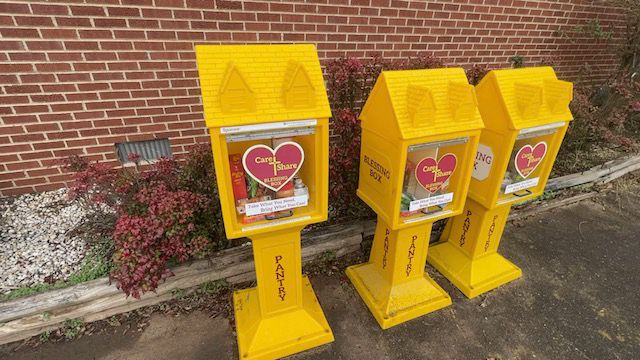 Blessing boxes let community share food with those in need
