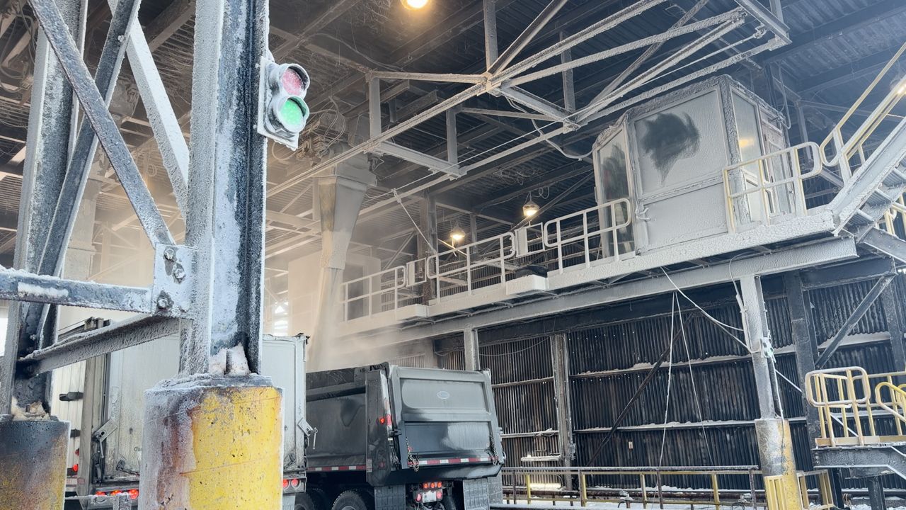Salt mine employees work overtime to meet high demand