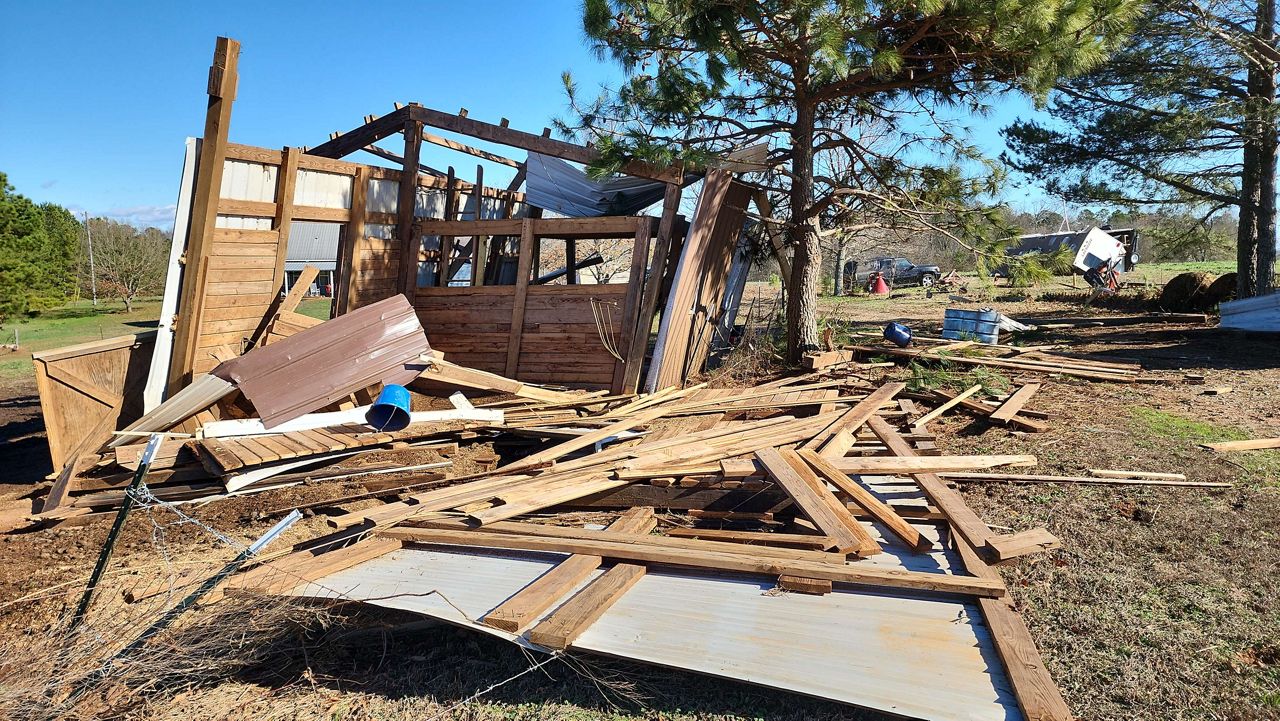 Carroll County Georgia EF1 Tornado