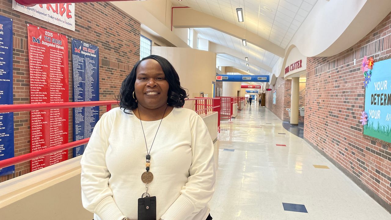 Grocery items and more offered at school's “McNabb Mart”