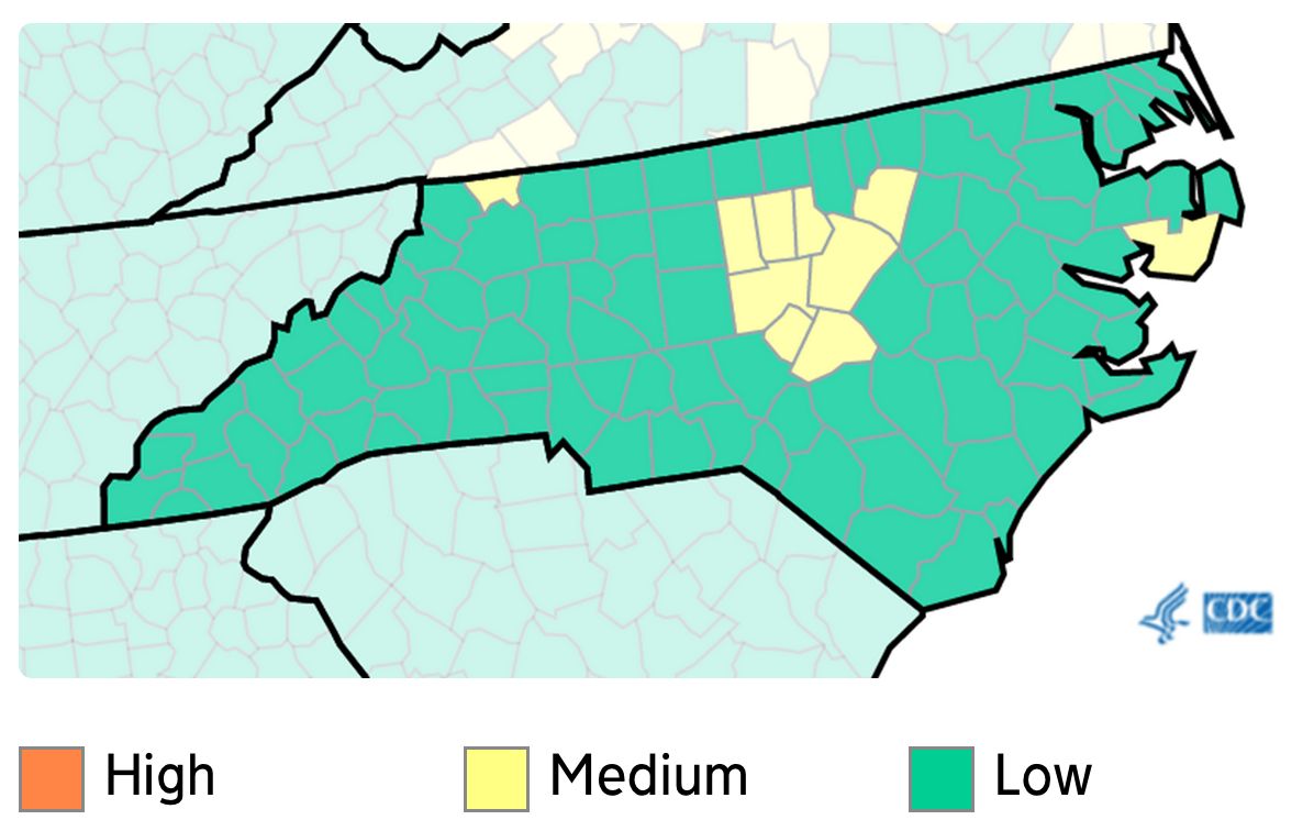 COVID surging again in NC, wastewater testing shows