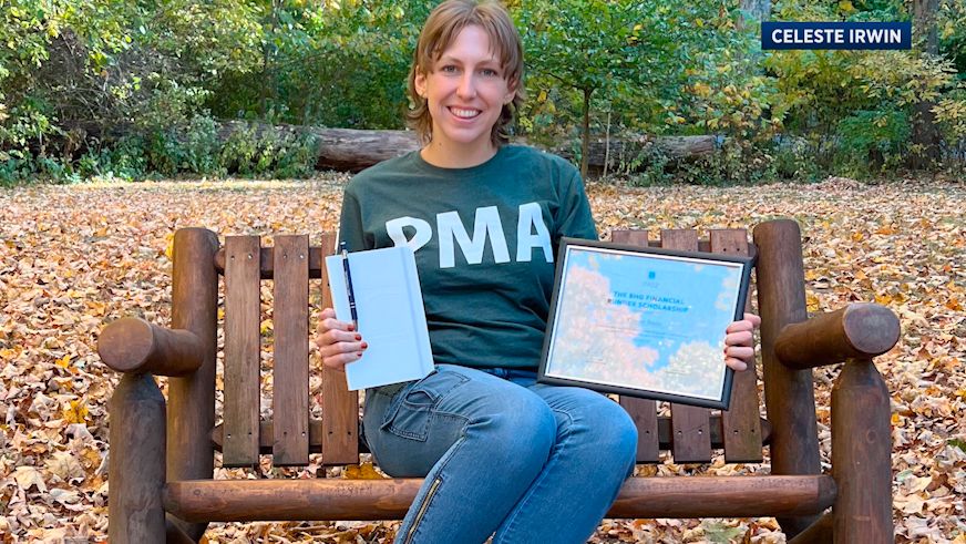 Scholarship winner hopes to inspire more women in STEM