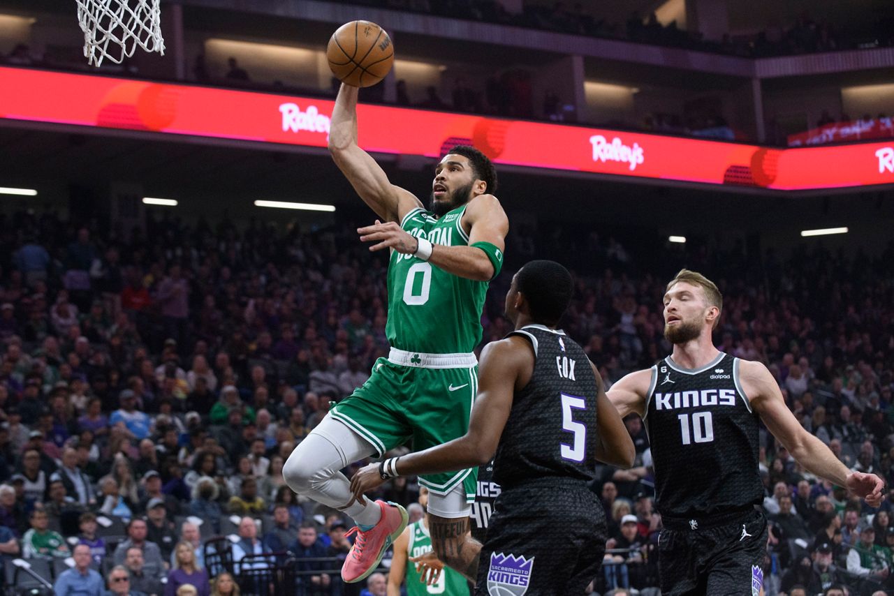 Jayson Tatum's 36 points lead Celtics past Kings 132-109