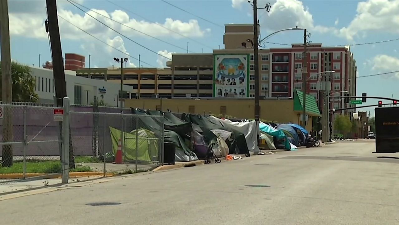 Data: Unsheltered population doubles in Central Florida