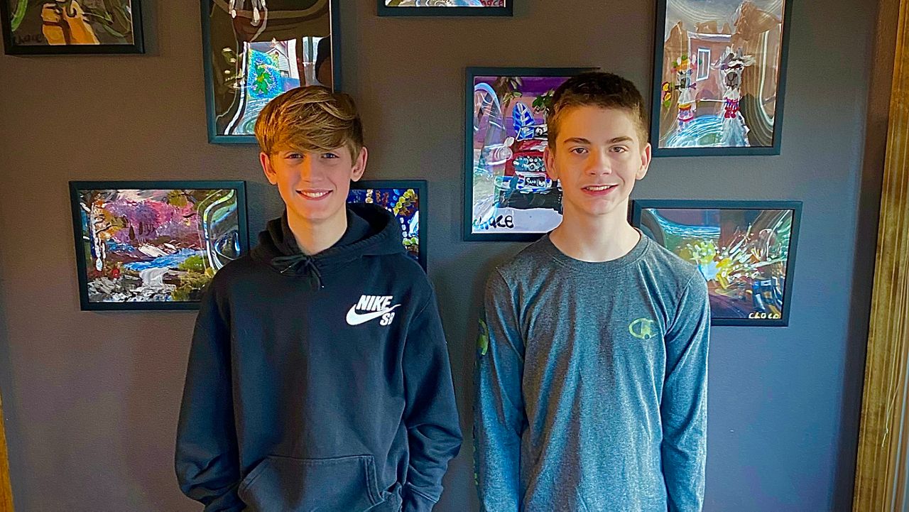 14-year-old Kenosha boy supports autism through painting