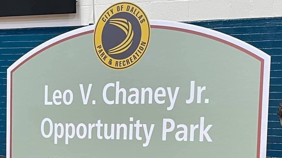City renames Opportunity Park after Leo V. Chaney, Jr.