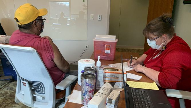 Native Americans Embrace Vaccine, Virus Containment Measures