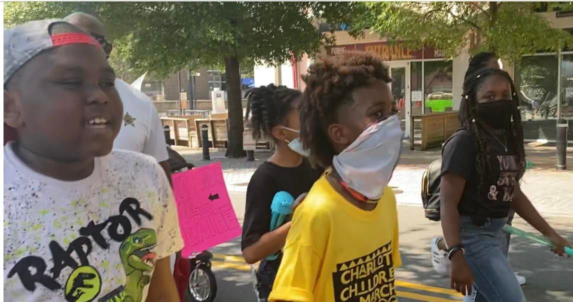 9-Year-Old Boy organizes Charlotte Children's March