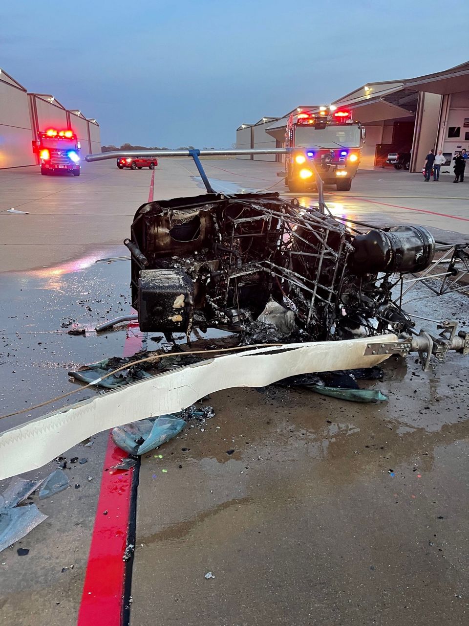 One injured in helicopter explosion in McKinney