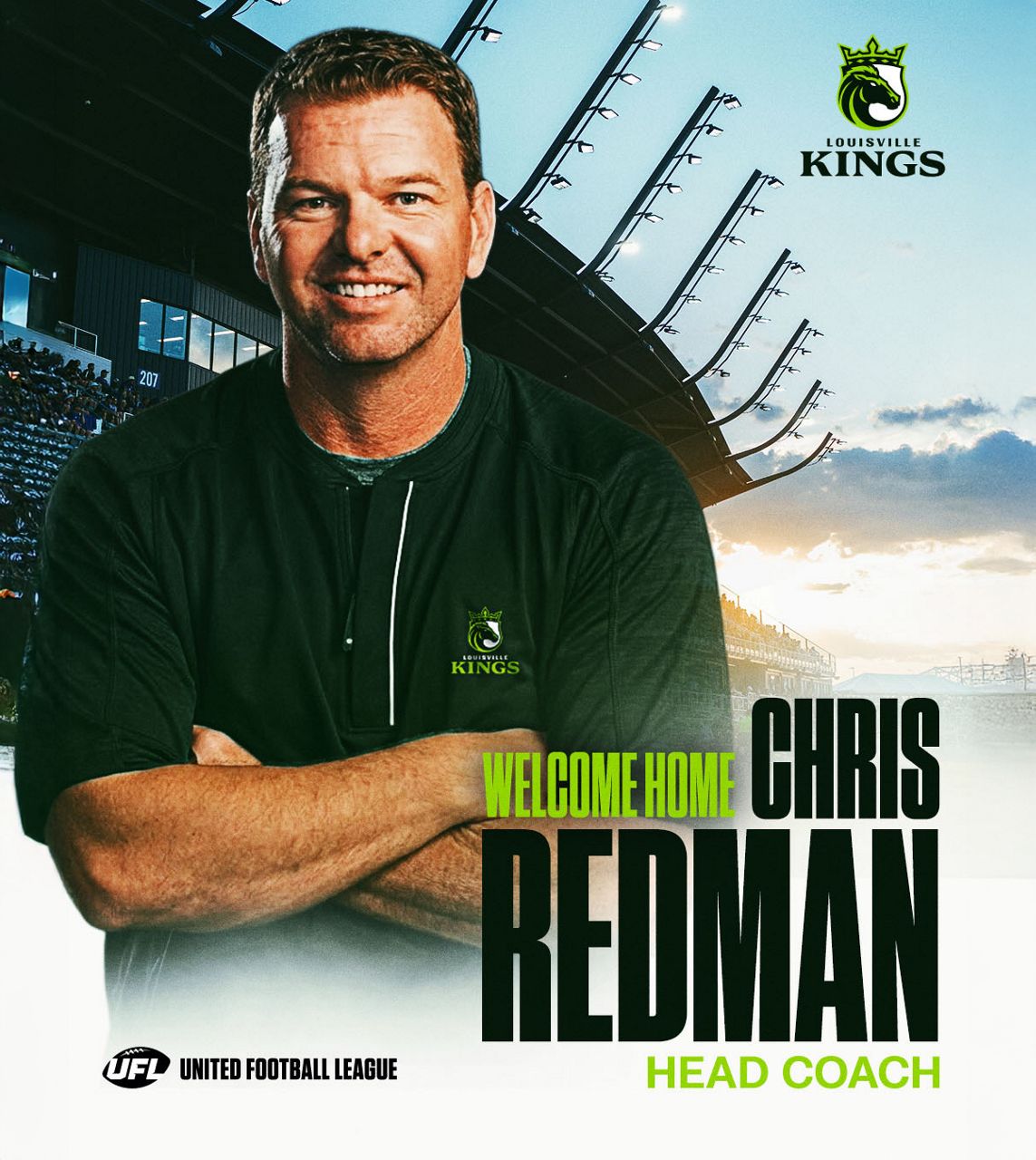 UFL Names Chris Redman as Head Coach of the Louisville Kings ...