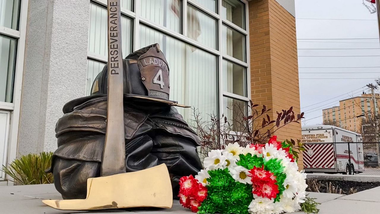 Worcester firefighter Christopher Roy's line of duty death