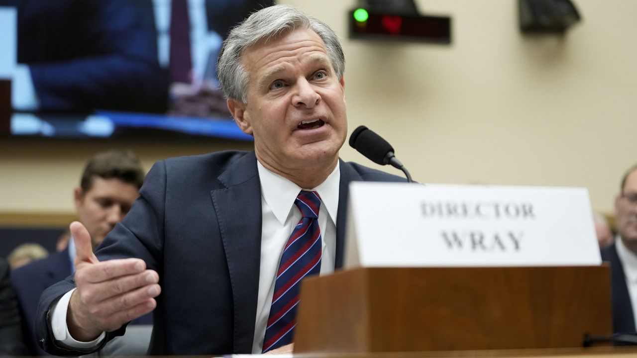 Wray defends FBI against Republican attacks