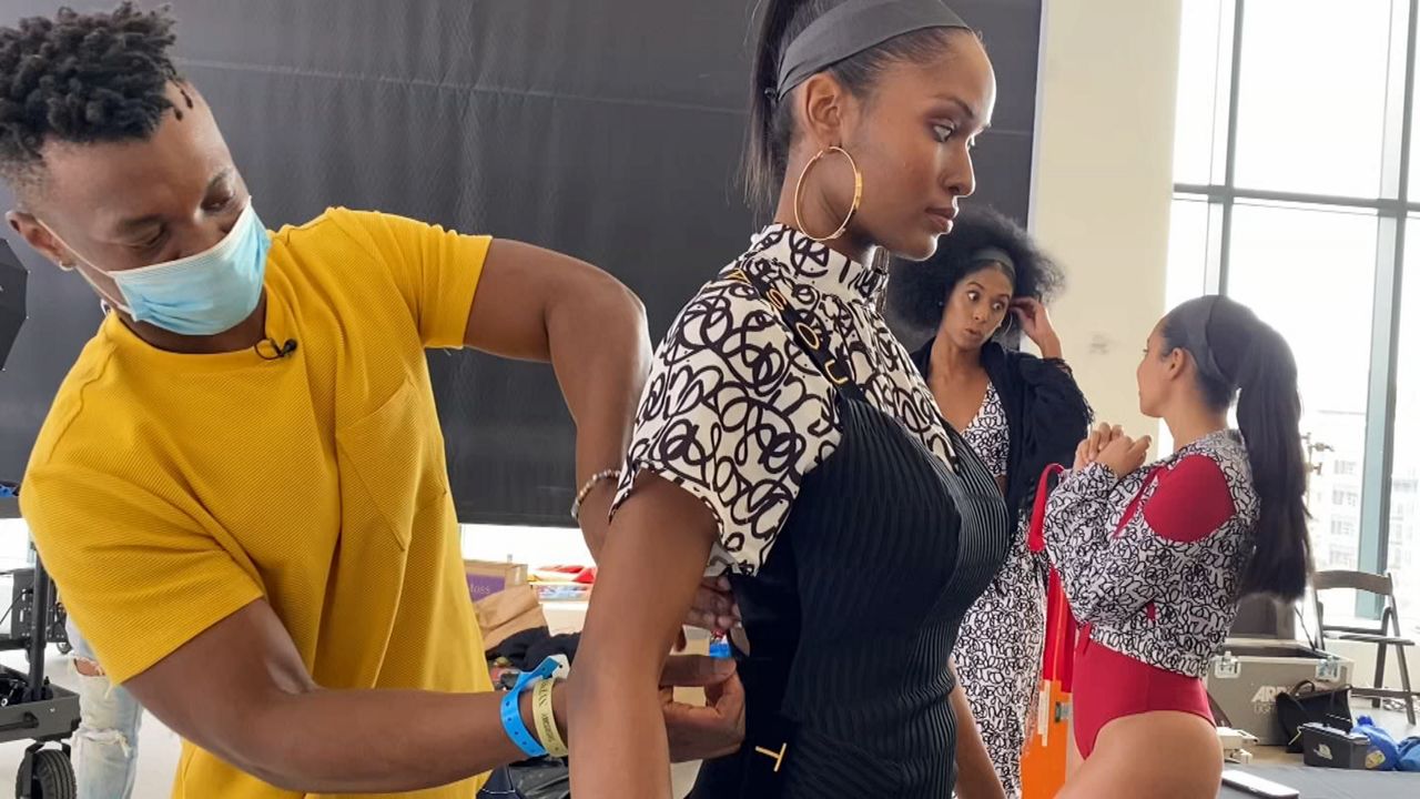 Bronx Designer Gets Ready for Fashion Show