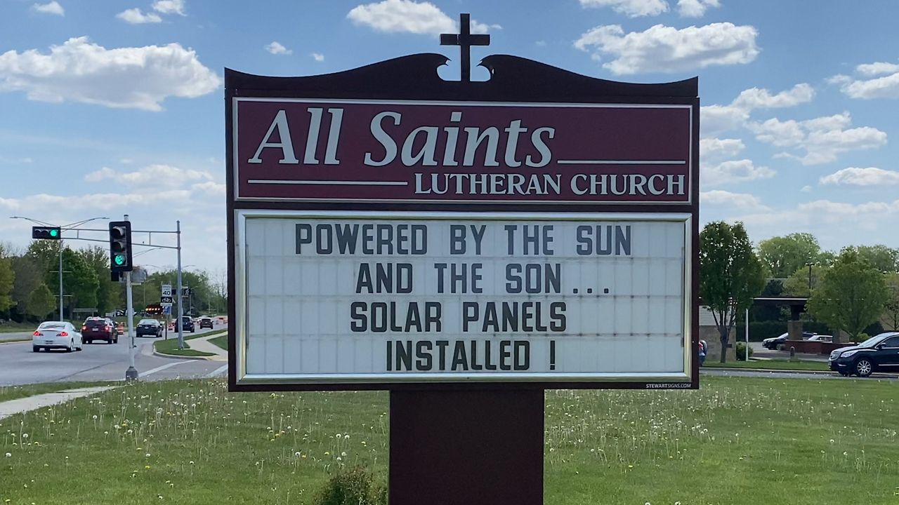 Lutheran Church switches to solar power