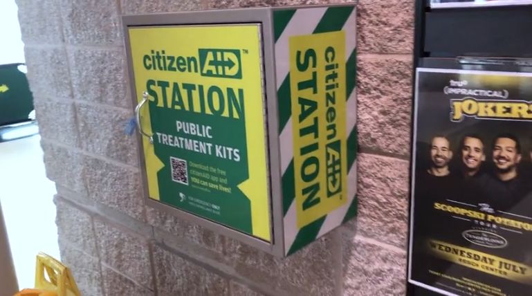 Resch Center equips with citizenAID kits