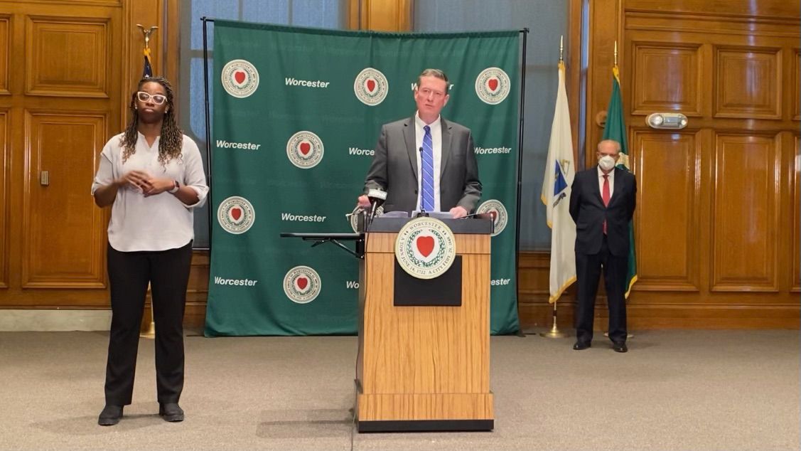 City of Worcester COVID media briefing 1/21/22