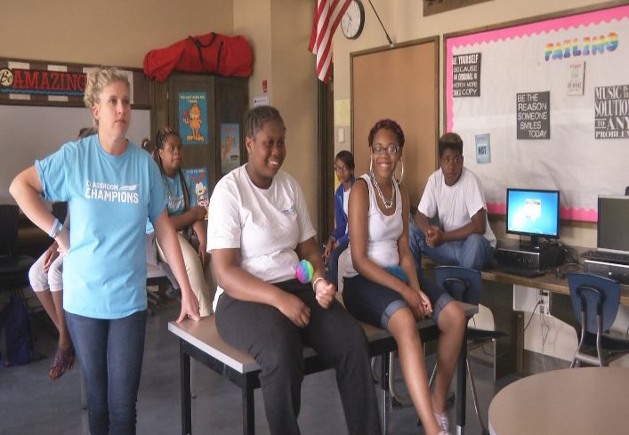 7th Graders Learn Character Building, Life Skills with Classroom Champions