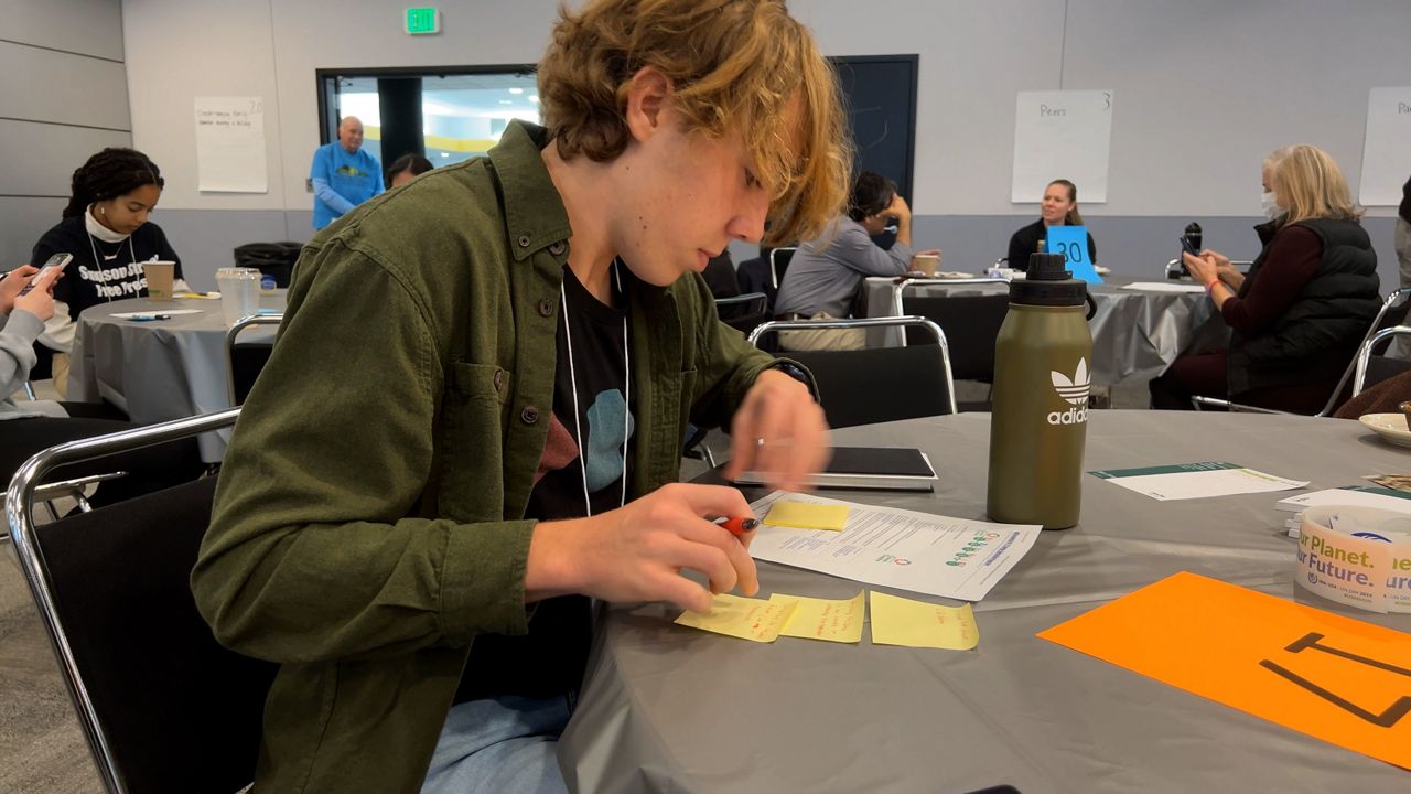 High schools come together to discuss climate change
