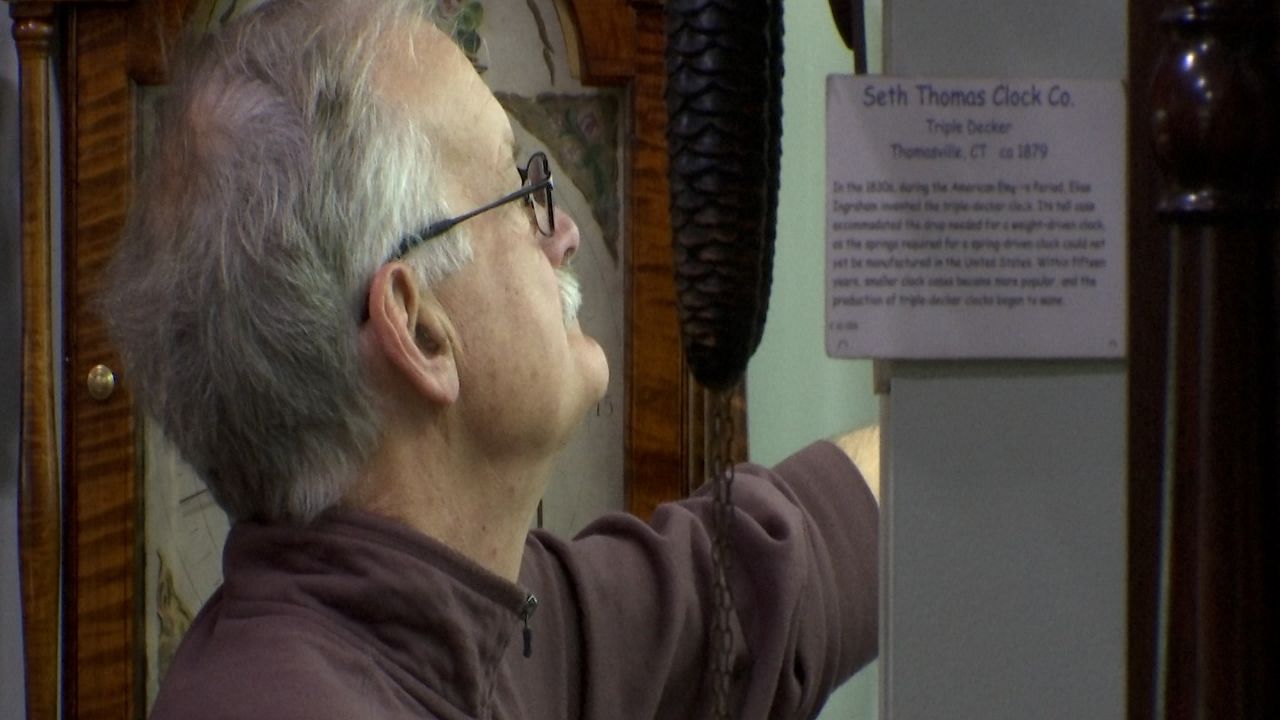 'Fall back' means a busy day for clock museum curator