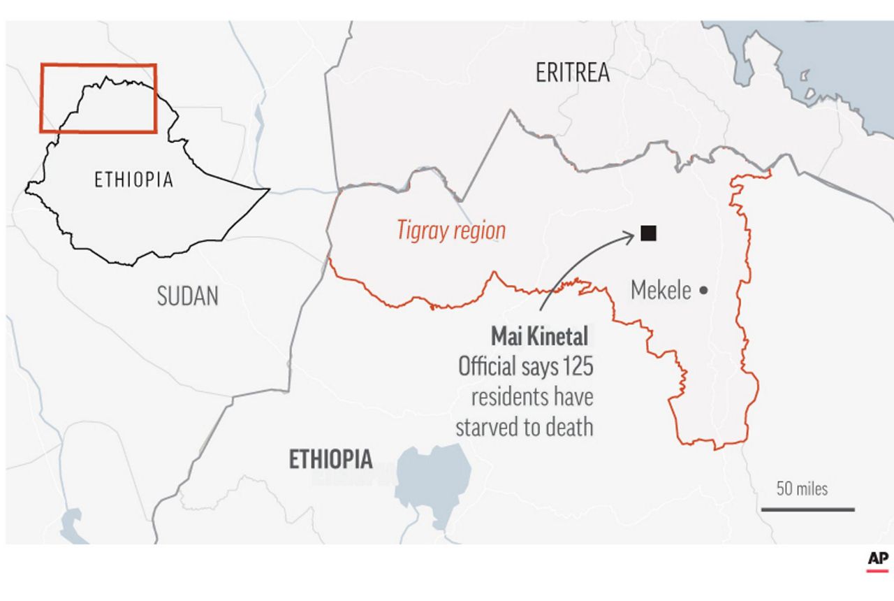 Trapped in Ethiopia's Tigray, people 'falling like leaves'