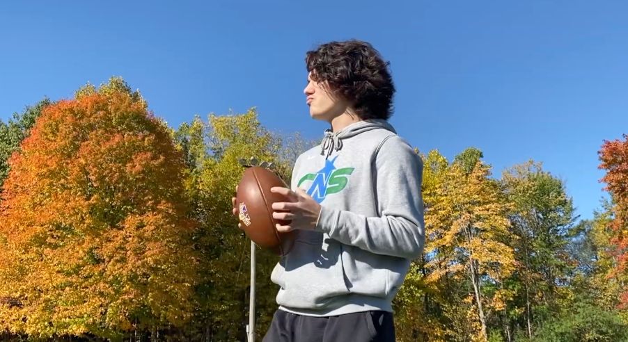 Football is More Than a Passion for C-NS QB JJ Razmovski