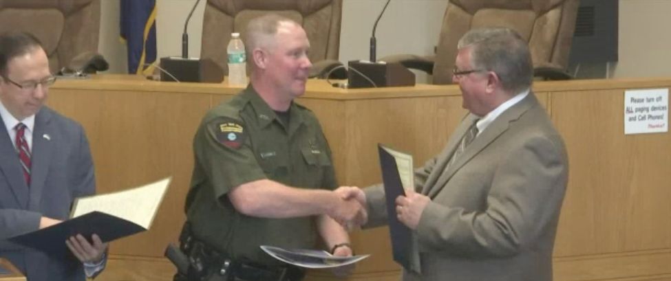 Forest rangers recognized for heroic acts