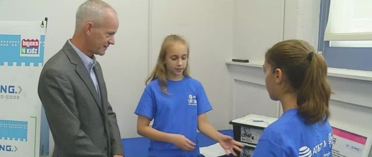 Girls Coding Project camp in CNY