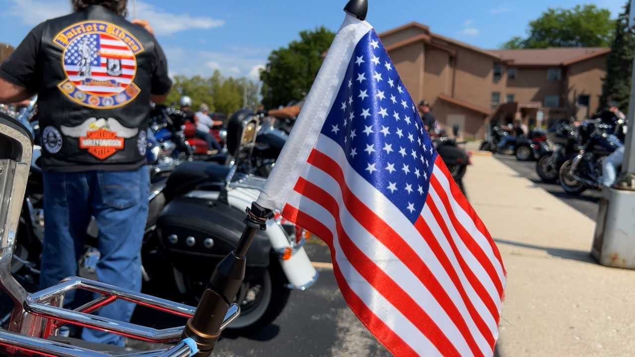 Veteran surprised with his dream motorcycle