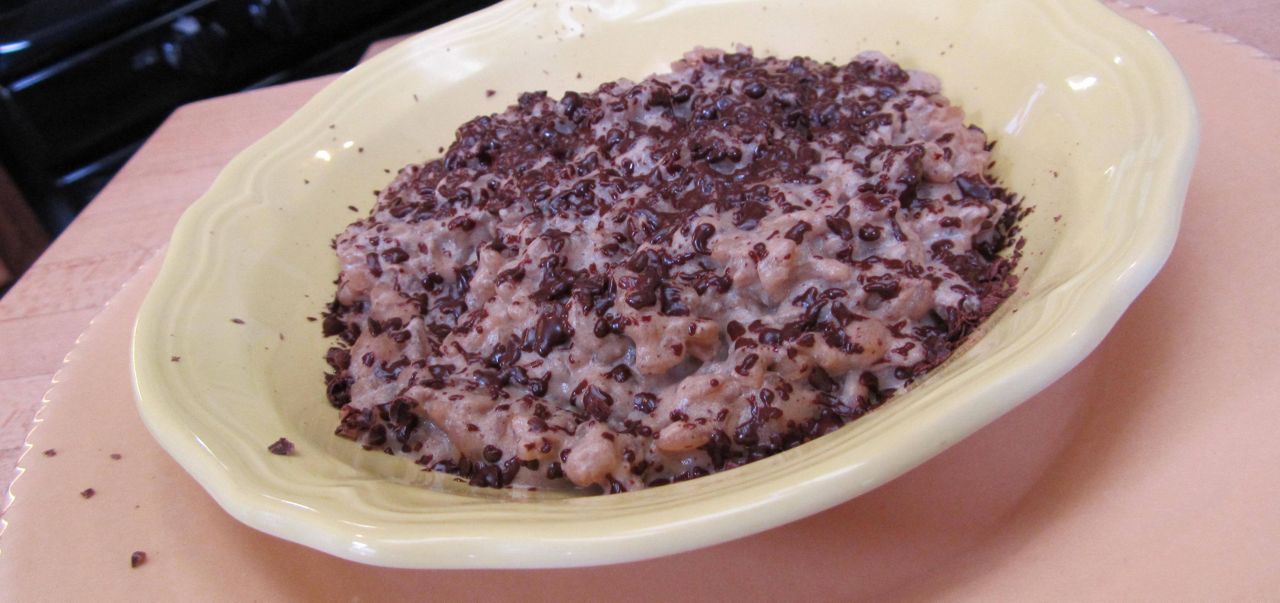 Coffee Rice Pudding
