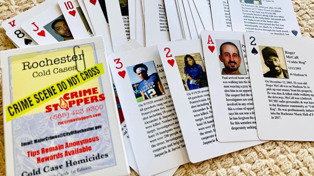 RPD using playing cards to help solve cold case homicides