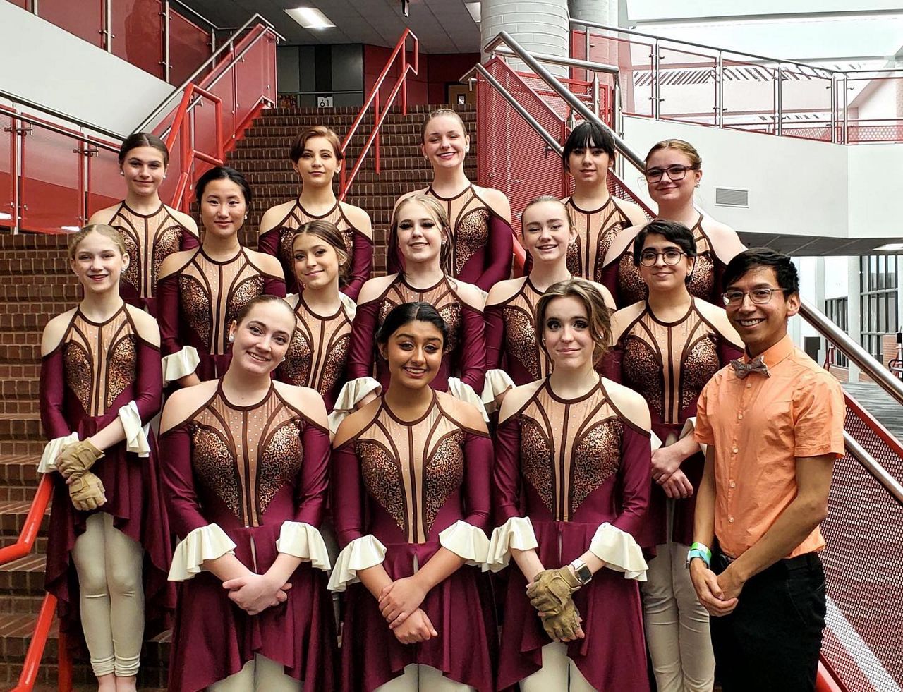 Colleyville Heritage HS winter guard