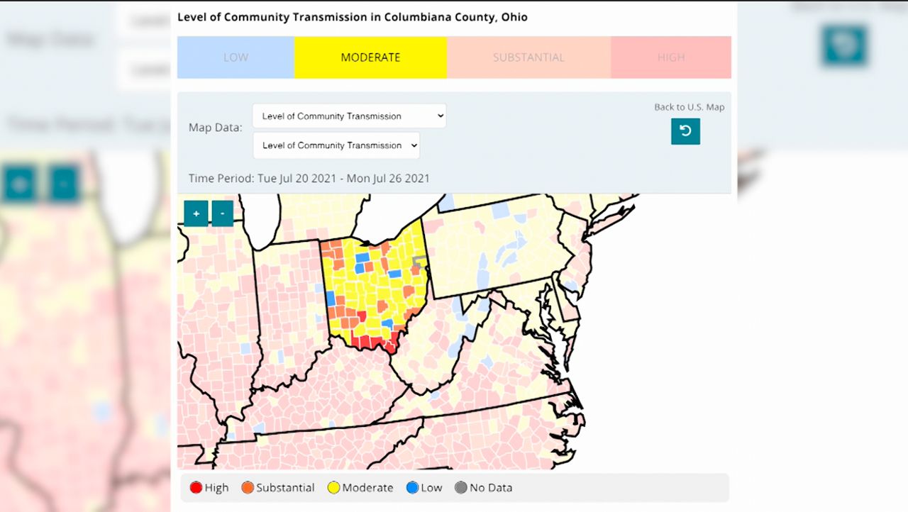 Glitch leads to confusion over CDC COVID-19 tracking map