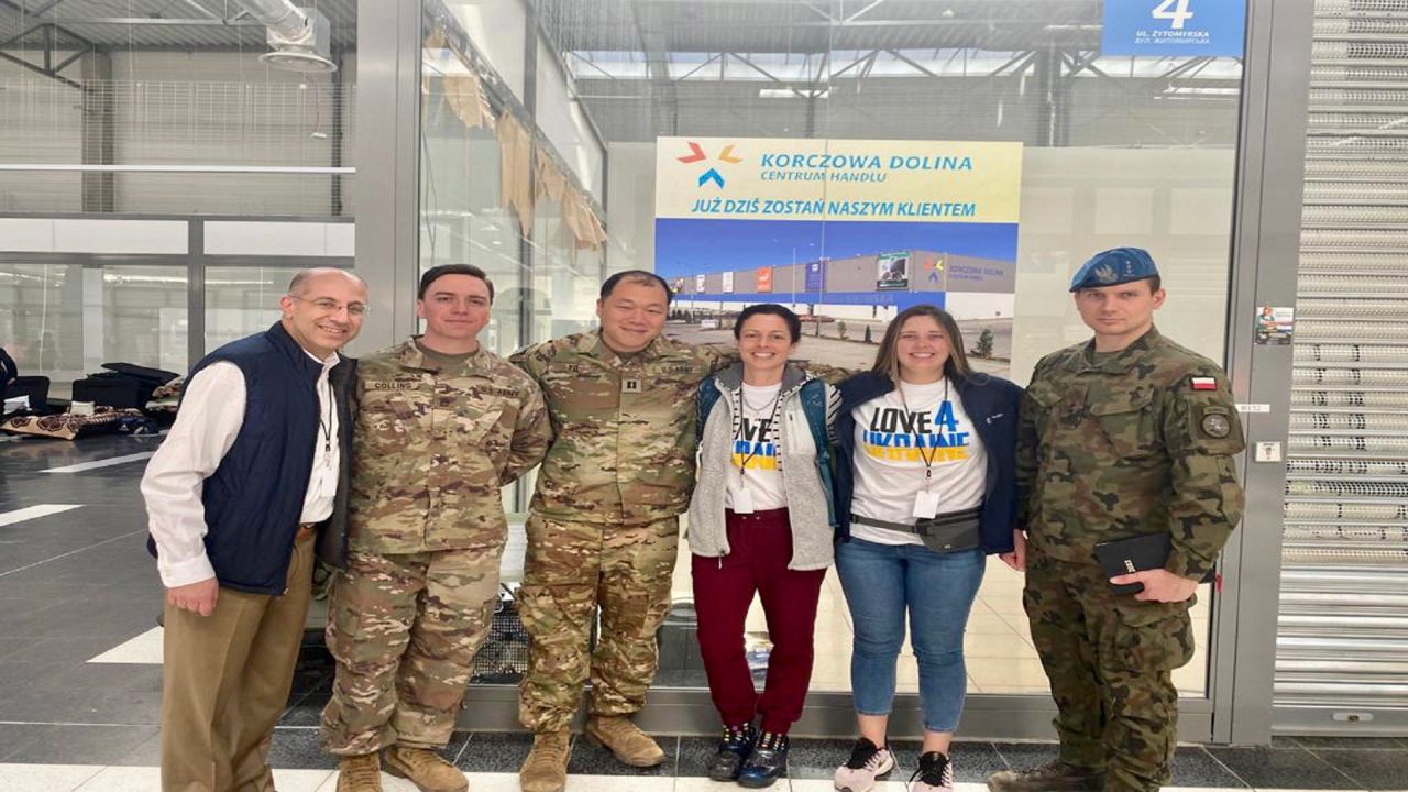 Ohio nurse helps provide relief in Ukraine