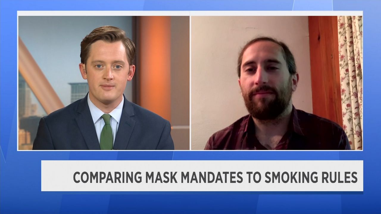 Comparing Masks Mandates to Smoking Rules