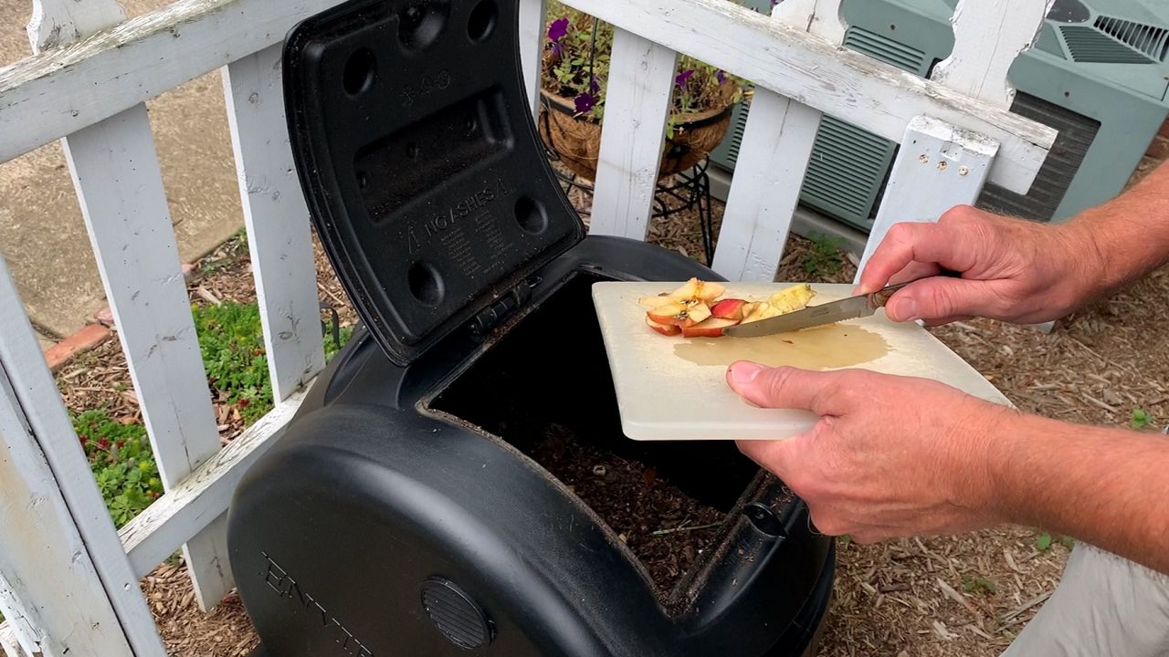At-home composting used to reduce waste and help environment