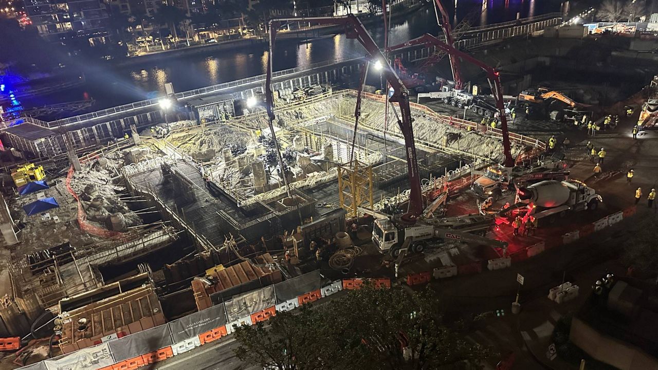 Concrete pour marks next phase in new condo construction