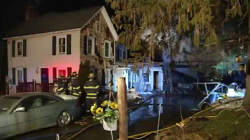 Garage destroyed in Cayuga County house fire