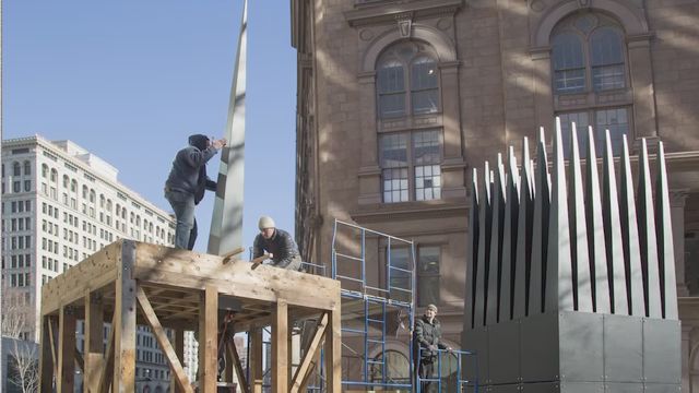 Cooper Union Art Installation Stands Tall on Designer's Original Plans