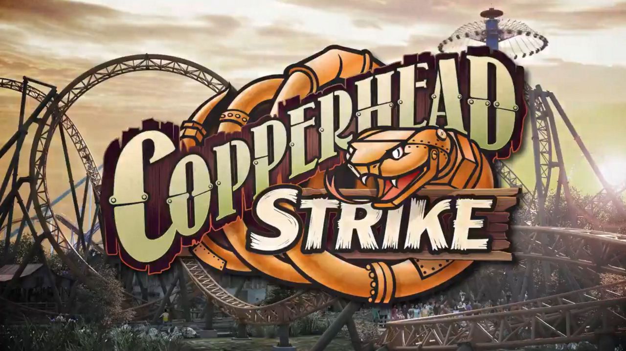 Carowinds unveils 'Copperhead Strike' opening in 2019