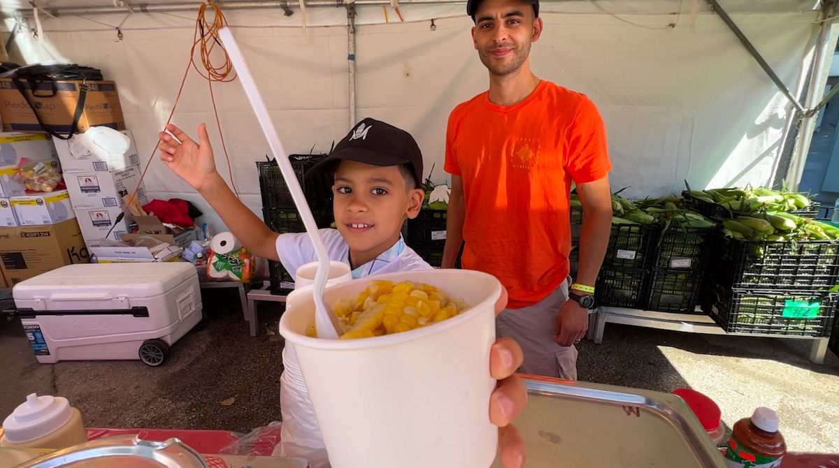 Street corn vendor celebrates heritage at Mexican Fiesta